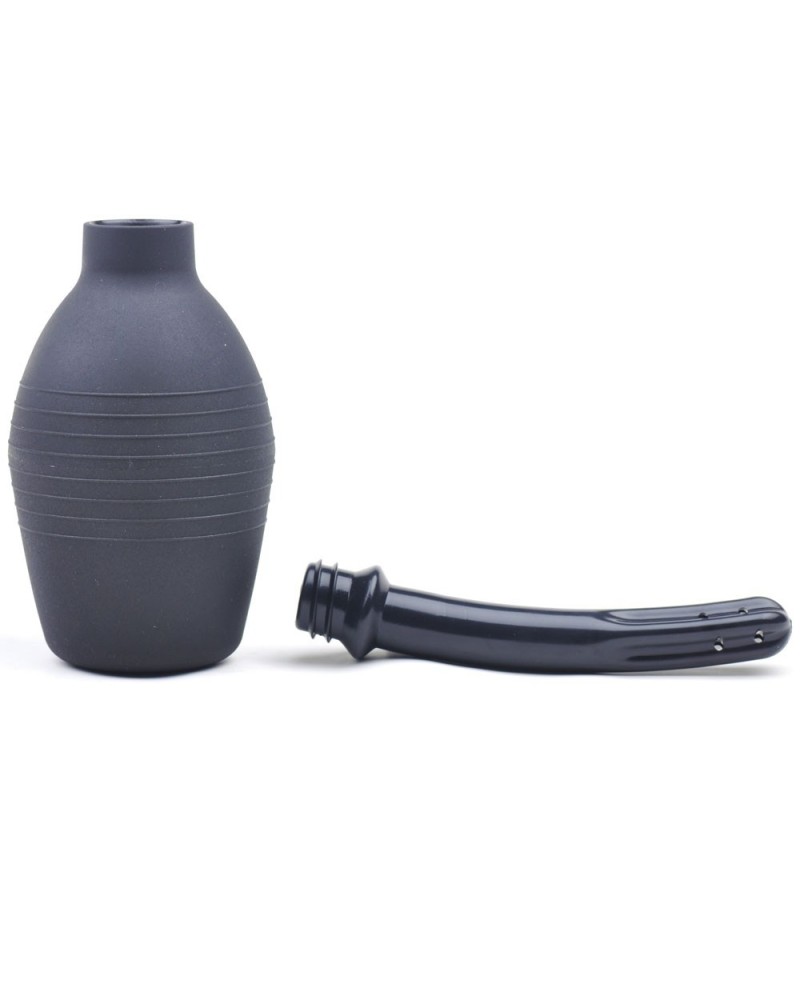 Poire de lavement Douche Anale II Noire - Insertion 12 x 2cm pas ch...