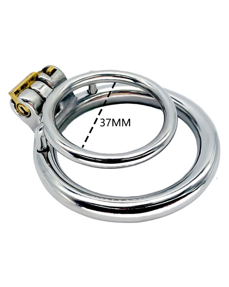 Double Anneau penien en metal Duo Rings 37mm Taille 45 mm pas cher ...