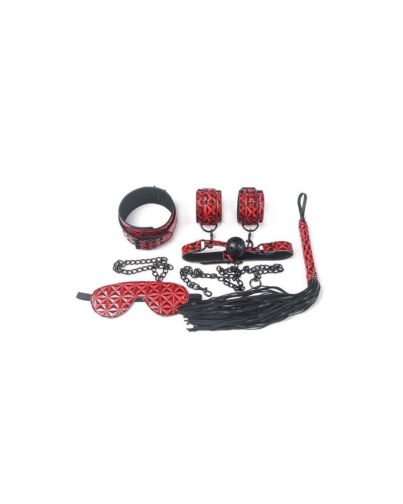 Kit SM Diamond Lines Red - 5 pièces pas cher - La Boutique du Hard